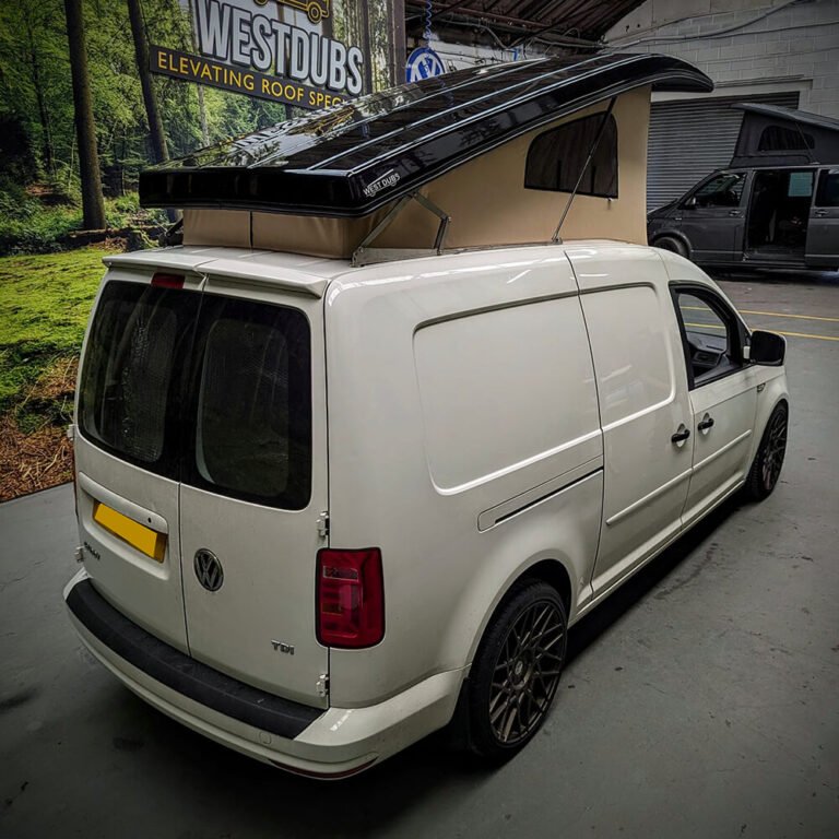 Westdubs – Pop-Top Roof – VW Caddy – VanGo Conversion